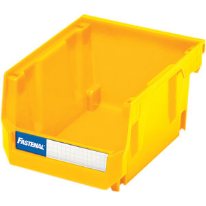 4-1/8"W x 5-3/8"L x 3"H Yellow Polypropylene Fastenal® Heavy Duty Shelf ...