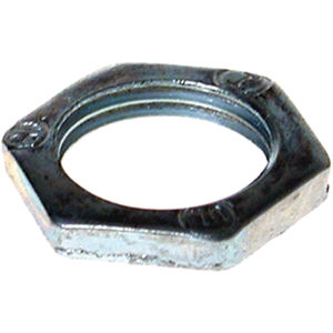 3/8" - 18 NPT Zinc - Electroplated Steel Locking Lock Nut | Fastenal