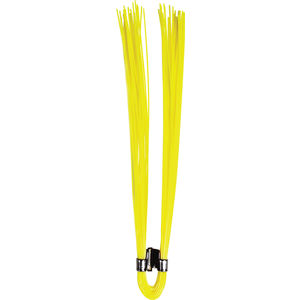 6" Yellow PVC Marking Whisker 1000Ct | Fastenal
