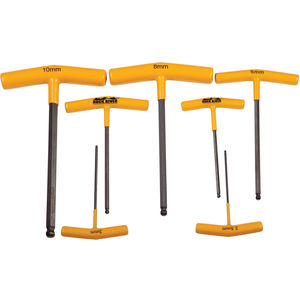 7Pc Metric Rock River® T-Handle Ball End Hex Key Set | Fastenal