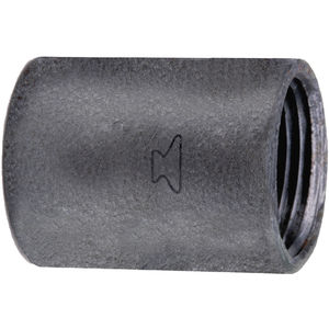 1/8" NPS Class 150 Sch 40 Black Merchant Steel Coupling (Domestic ...