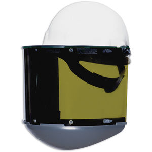 Arc Flash Face Shield/Dual Crown Peak Mount Bracket AF25 Window/ E2RW ...