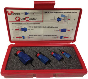 Metric Coarse Recoil QuikCenter Broken Bolt Removal System | Fastenal