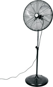 24" 120V 2.0A 1/4 HP 3-Speed ProFitter® Commercial Oscilating Pedestal ...