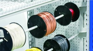 48" Steel Gray EquipRite® Rack Small Reel Dispenser Kit | Fastenal