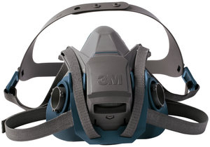 M 3M™ Rugged Comfort 6500 Series Half Facepiece Reusable Respirator ...