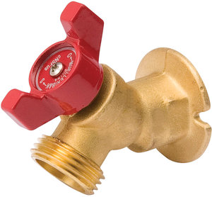 1/2" 1/4 Turn Threaded Brass Sillcock | Fastenal