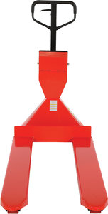 27-1/2"x48" 5000lb Capacity Steel Standard Profile Pallet Truck w ...