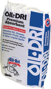 50lb Bag Premium Granular Clay Oil-Dri® Floor Absorbent - East Coast ...